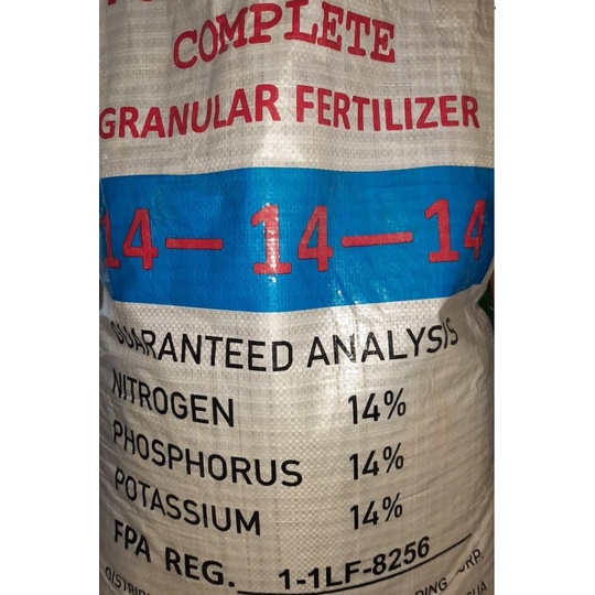 1Kg Complete granular pataba 14-14-14 - 120 pesos only | Shopee Philippines
