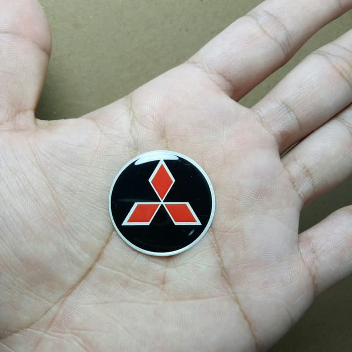 Mitsubishi sticker 3cm embossed | Shopee Philippines