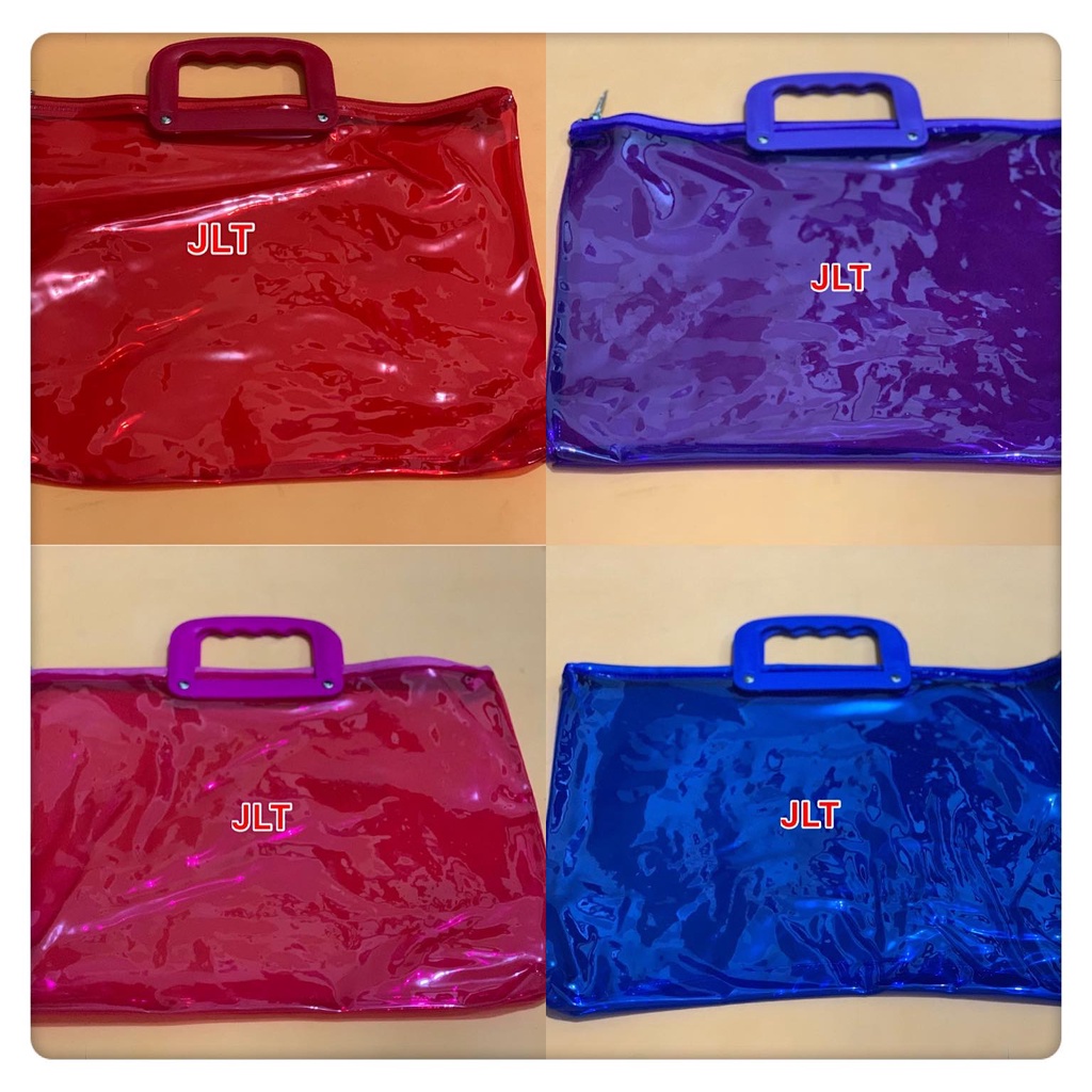 JTO Colored Plastic Envelope with Handle | Shopee Philippines