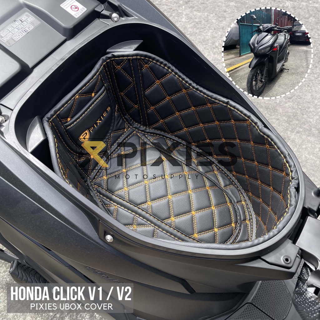 HONDA CLICK 125 / 150 V1 V2 V3 PIXIES UBOX SEAT COMPARTMENT COVER ...