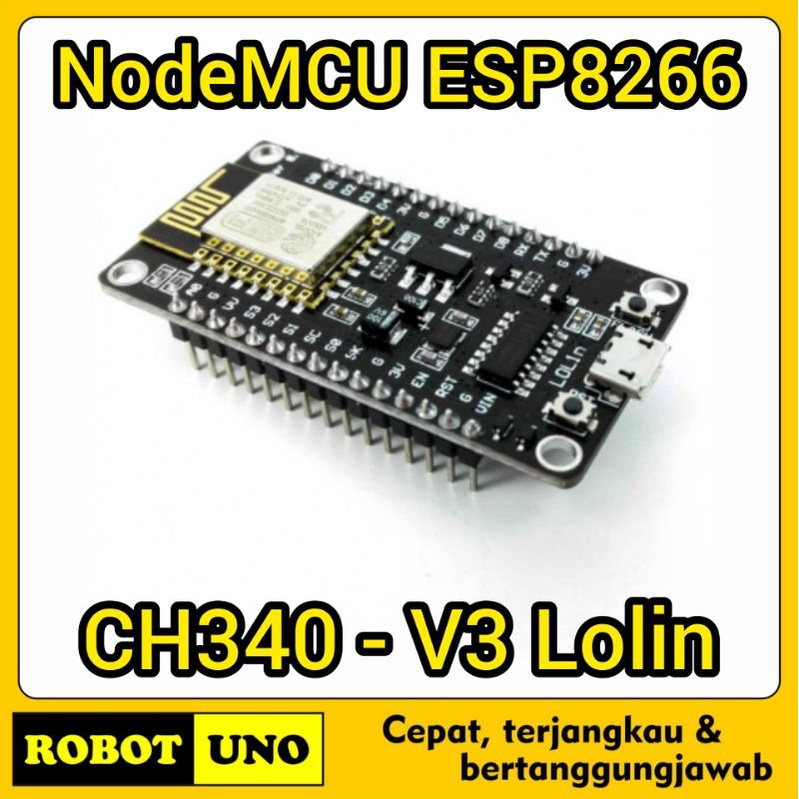 Nodemcu v3 Lolin LUA WiFi CH340 ESP8266 IoT Node MCU | Shopee Philippines