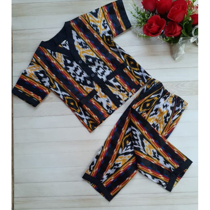 Batik pajama sets for babies, toddlers, girls, boys, modern and very ...