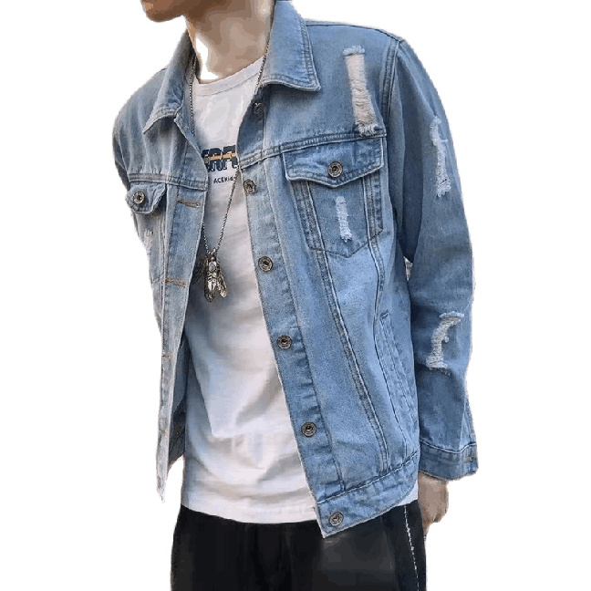 Men's Denim Maong Jacket Size S- M-L-XL-2XL-3XL | Shopee Philippines