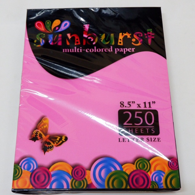 Sunburst Colored Paper Assorted | Shopee Philippines