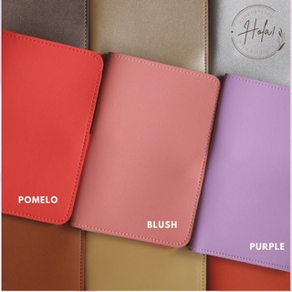 [FREE NAME] Dual Passport / Seamans book / Passbook Holder (Leather) # ...