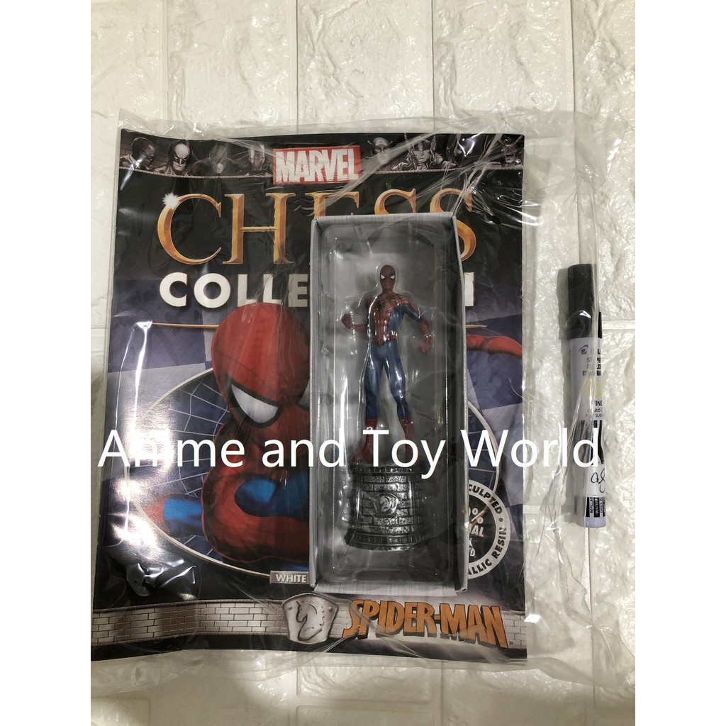 Avengers Marvel Hulk Spider-Man Chess Collection With Comics Original ...