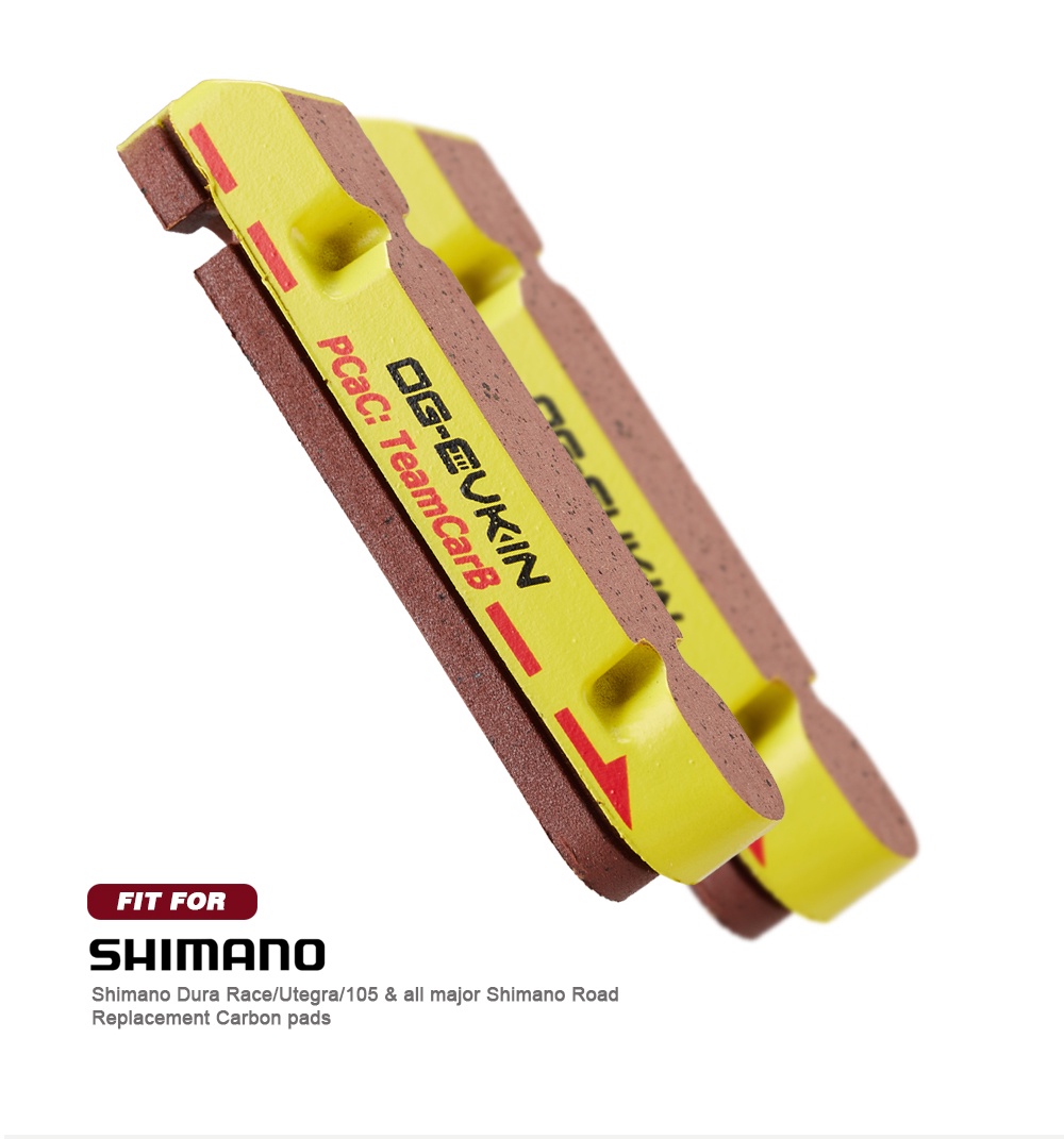 OG-EVKIN Carbon Brake Pads V-Brake Carbon Wheel Pads Fit for Shimano ...