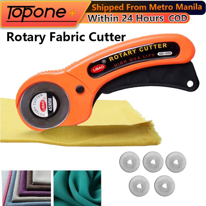 45mm Rotary Fabric Cutter DIY Patchwork Sewing Quilting Leather Fit ...