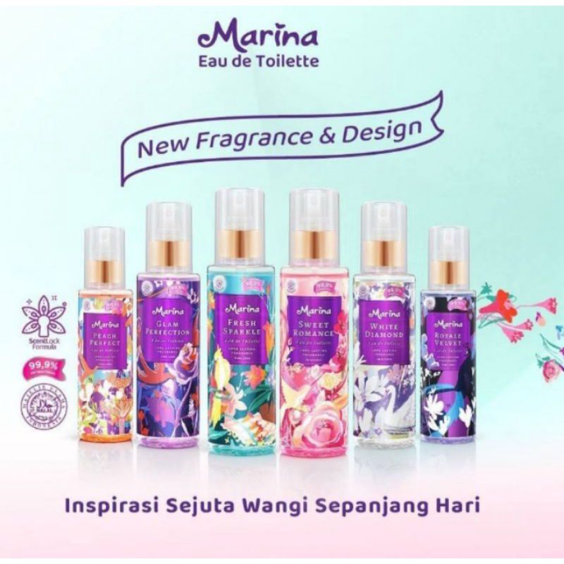 Marina Spray body mist 150ml | Shopee Philippines