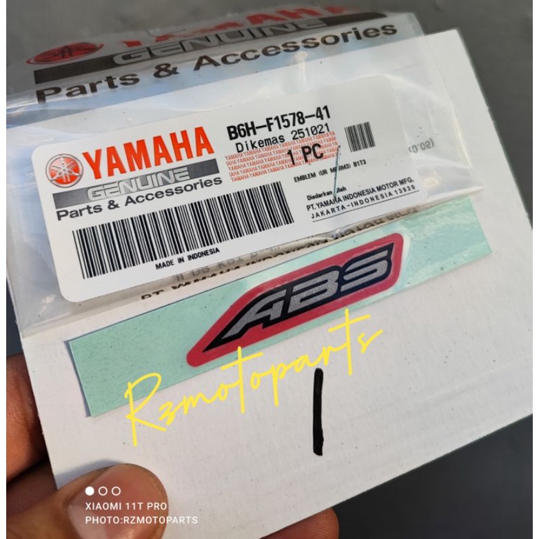 NMAX V2 / AEROX ABS STICKER PER PIECE | Shopee Philippines