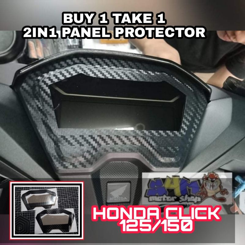 BUY 1 TAKE 1 2in1 HONDA CLICK V2 125/150 Panel and Gauge Protection ...