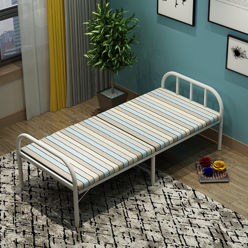 JSL Home Bedroom Folding Beds Single Bed Simple Office Lunch Break Bed ...