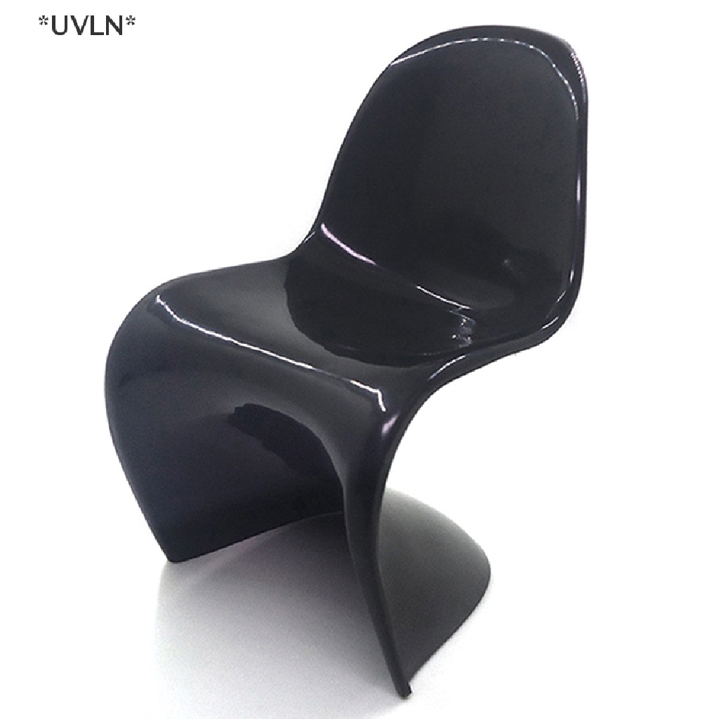 [[UVLN]] 1: 6 Doll house furniture accessories Mini Pandong chair ...