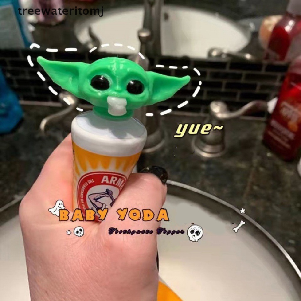 (hot*) Baby Yoda Toothpaste Topper Cap The Mandalorian Y-oda Toothpaste ...