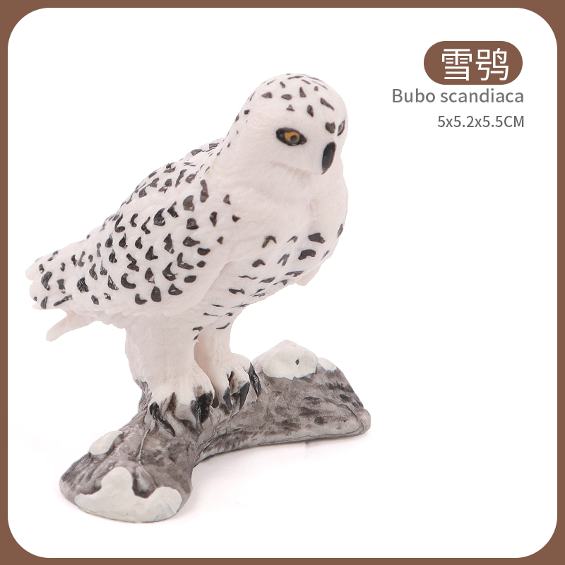 Classic Bird Animal Flamingos Parrot Sea Mew Peacock Owl Ostrich Model ...
