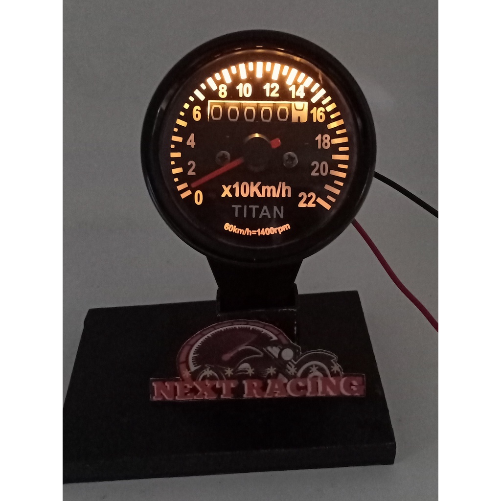 Universal round kilometer speedometer speedometer | Shopee Philippines
