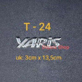 T-24. Emblem - Stickers - Stickers - Logos - Symbols - YARIS Writing ...