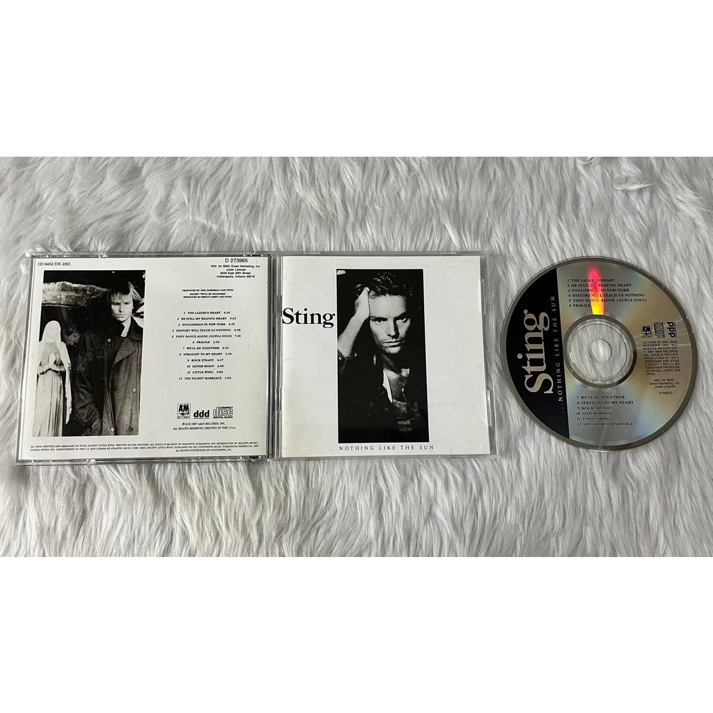Sting Nothing Like The Sun CD Music Album | Shopee Philippines