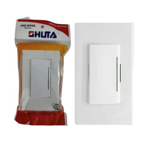 SHUTA Wide Series Universal Switch With Reflector Set (10A-250V ...