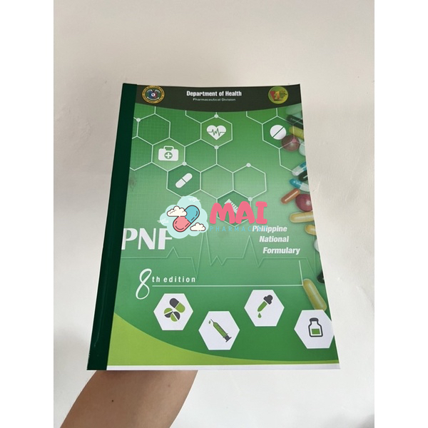 PNDF or Philippine National Drug Formulary for Drugstore (8th edition ...