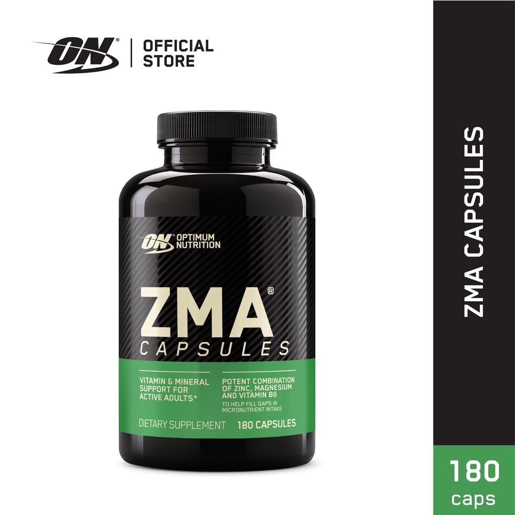 Optimum Nutrition ZMA (Zinc Magnesium Aspartate) | Shopee Philippines