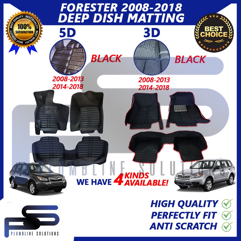 5D Diamond Deep Dish Subaru Forester 2008 - 2013 / 2014 - 2018 Car ...