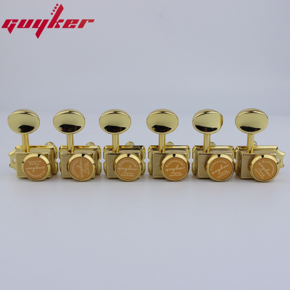 Vintage Chrome/Nickel/Old Rust/Gold/Chameleon Rainbow 6R Locking Tuners ...