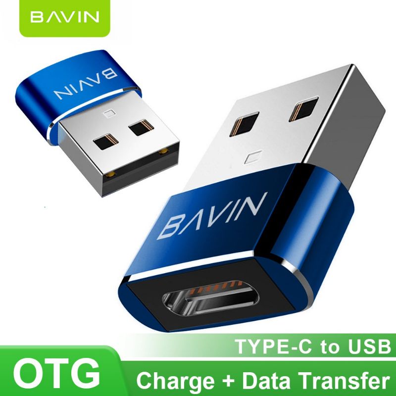 Original Bavin Mini Portable OTG Type-C Adapter Charging Data Sync ...