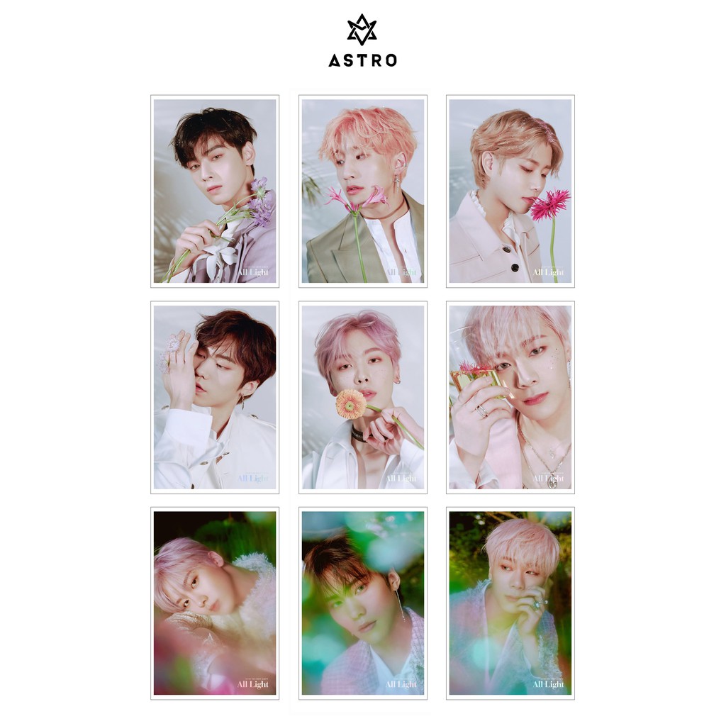 Lomo Photo Card ASTRO - ALL LIGHT album (45 photos) | Shopee Philippines