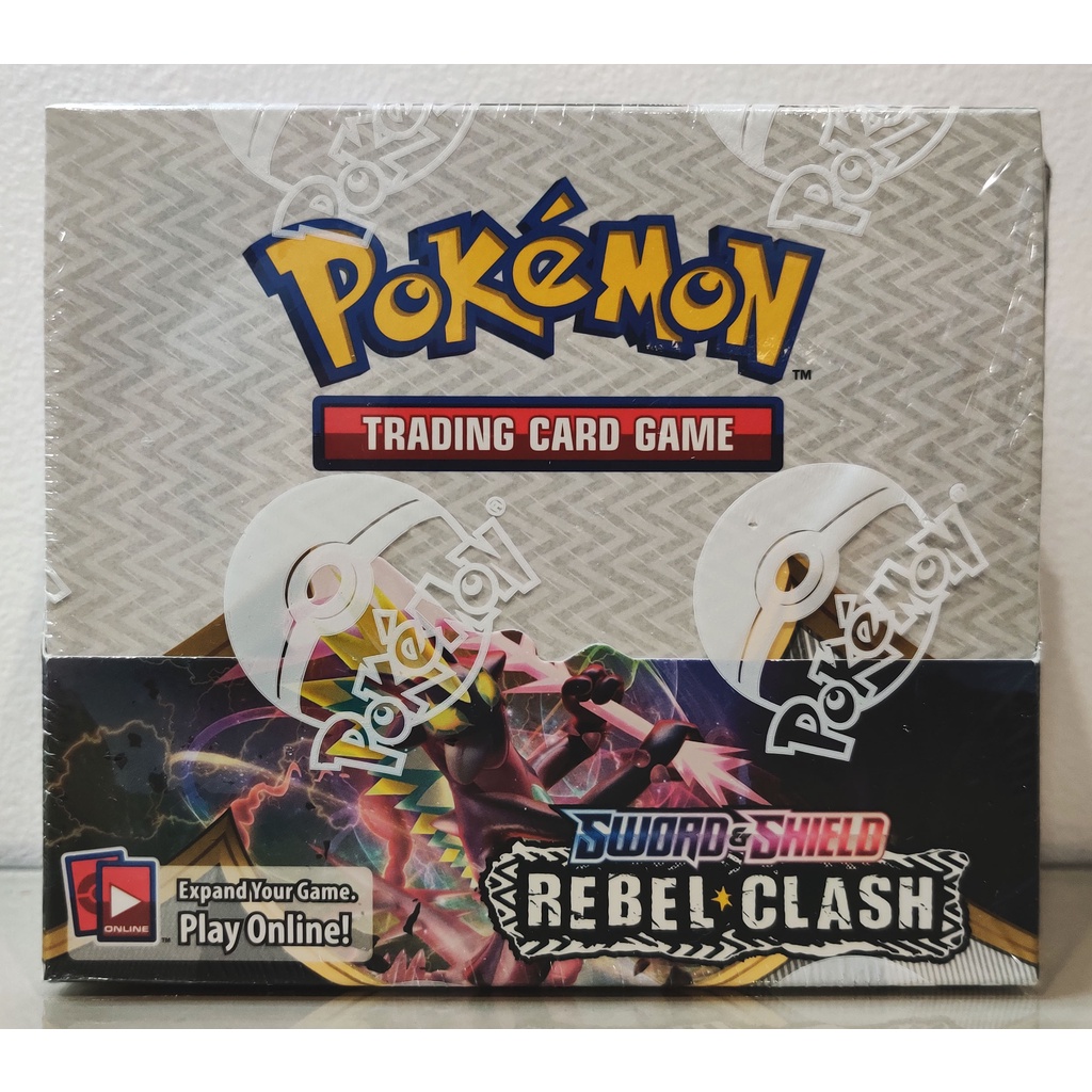 Pokemon TCG Sword&Shield Rebel Clash Booster Box 36s | Shopee Philippines