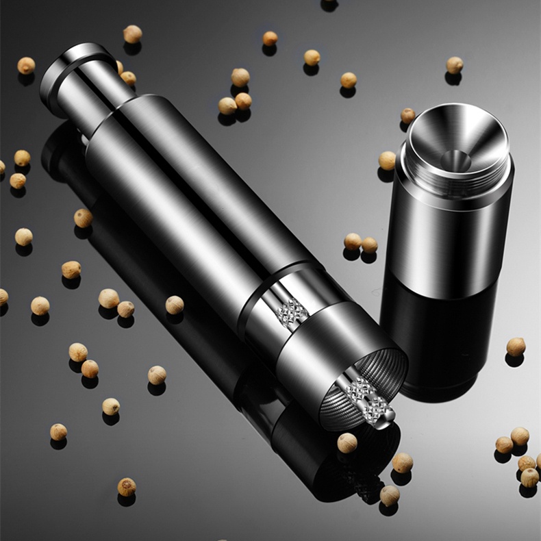Portable Manual Stainless Steel Pepper Grinder Muller Kitchen Tool Mill ...
