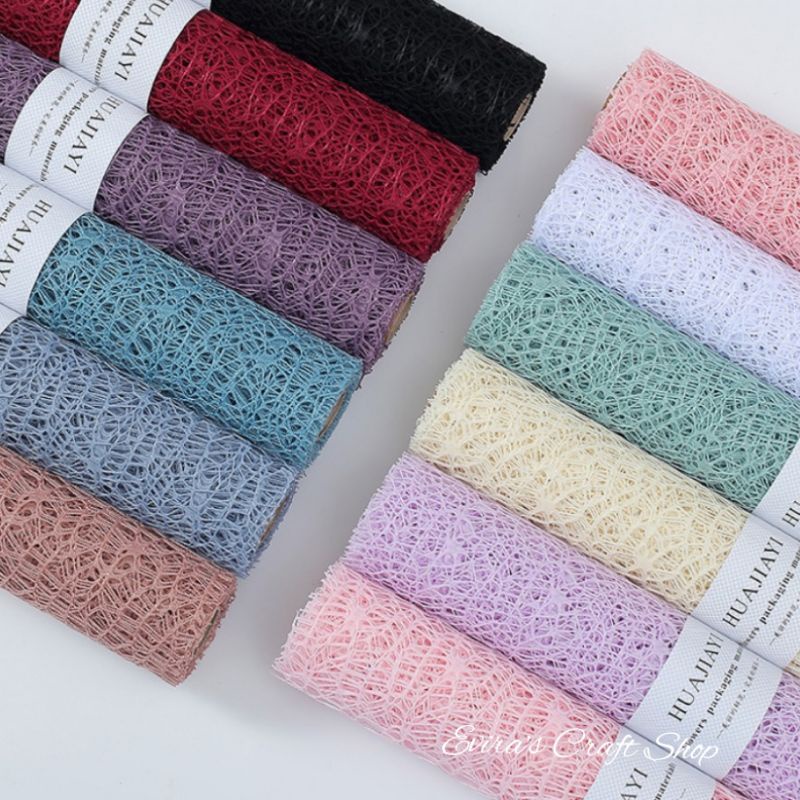 50x50cm Korean Jacquard Mesh Flower Wrapper | Shopee Philippines