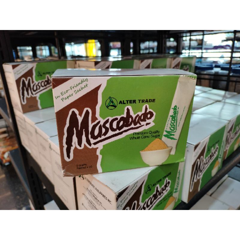 MUSCOVADO SUGAR sachet x50 premium quality whole cane sugar | Shopee ...
