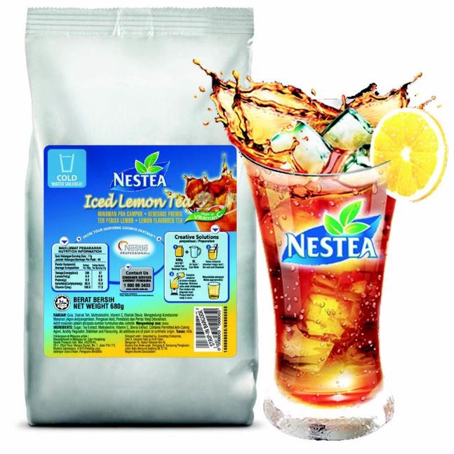 Nestea Ice Lemon Tea / Teh Limau Ais - 680g | Shopee Philippines