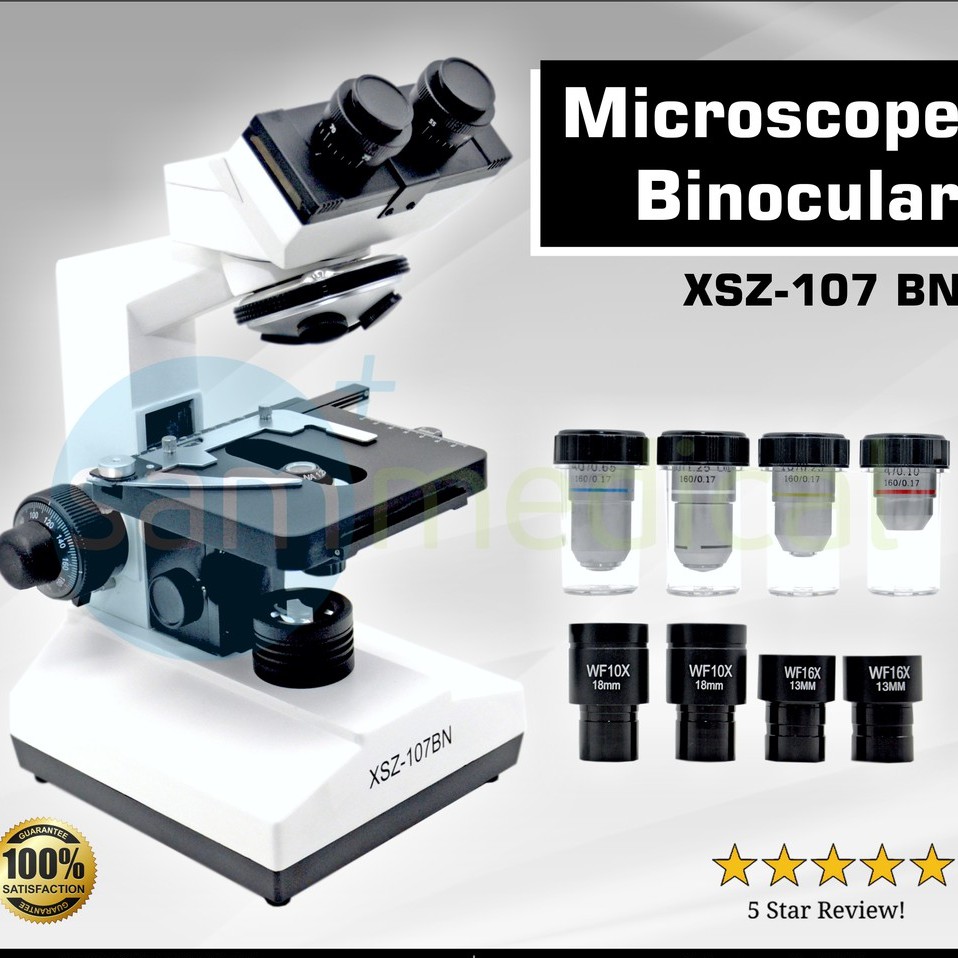 Corona Microscope Binocular XSZ-107 BN - Binocular Microscope | Shopee ...
