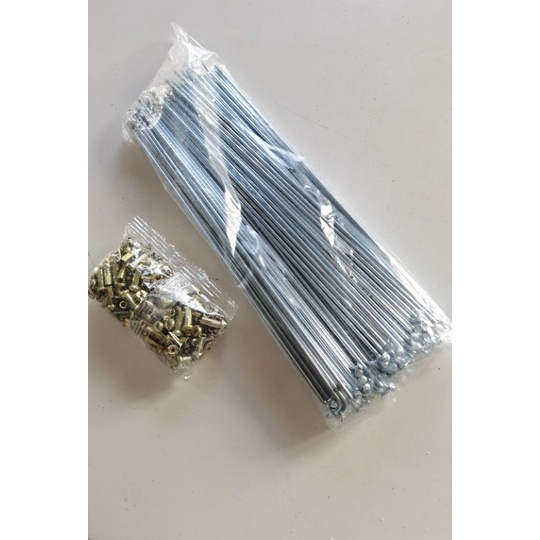 (6 dozens=72 pcs) Spoke 12 - 14 - 16 - 20 -22 - 24 - 26 - 27.5 Steel ...