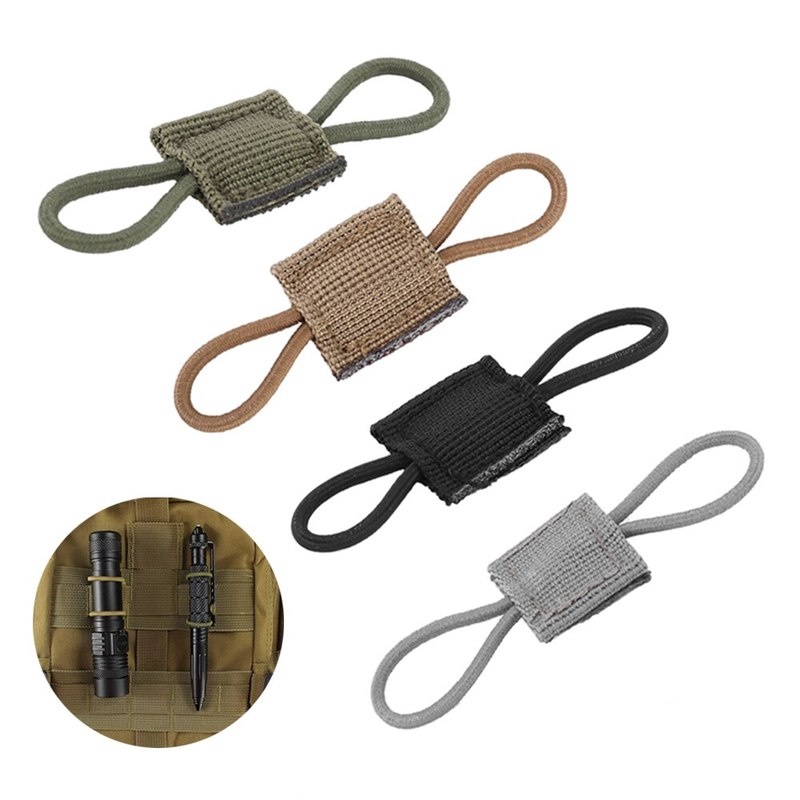 【Wholesale】Tactical Backpack Binding Buckle Carabiner Clip Elastic ...