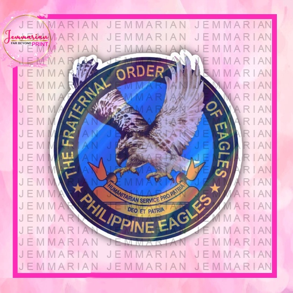 The Fraternal Order of Eagles-Philippine Eagles Stickers (Car, Motor ...