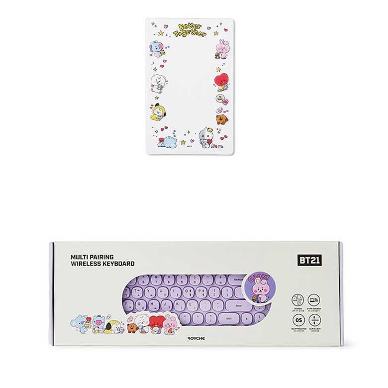 BT21 Multi Pairing Wireless Keyboard | Shopee Philippines
