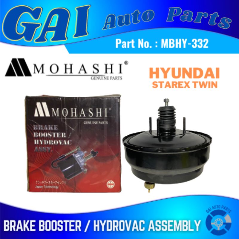 Mohashi Brake Booster / Hydrovac Assembly (MBHY-332) for Hyundai STAREX ...