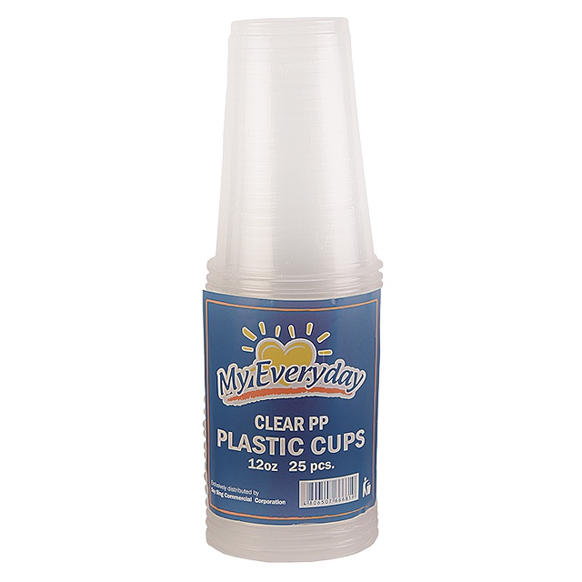 My Everyday Disposable Plastic Cup 25 Pieces | Shopee Philippines