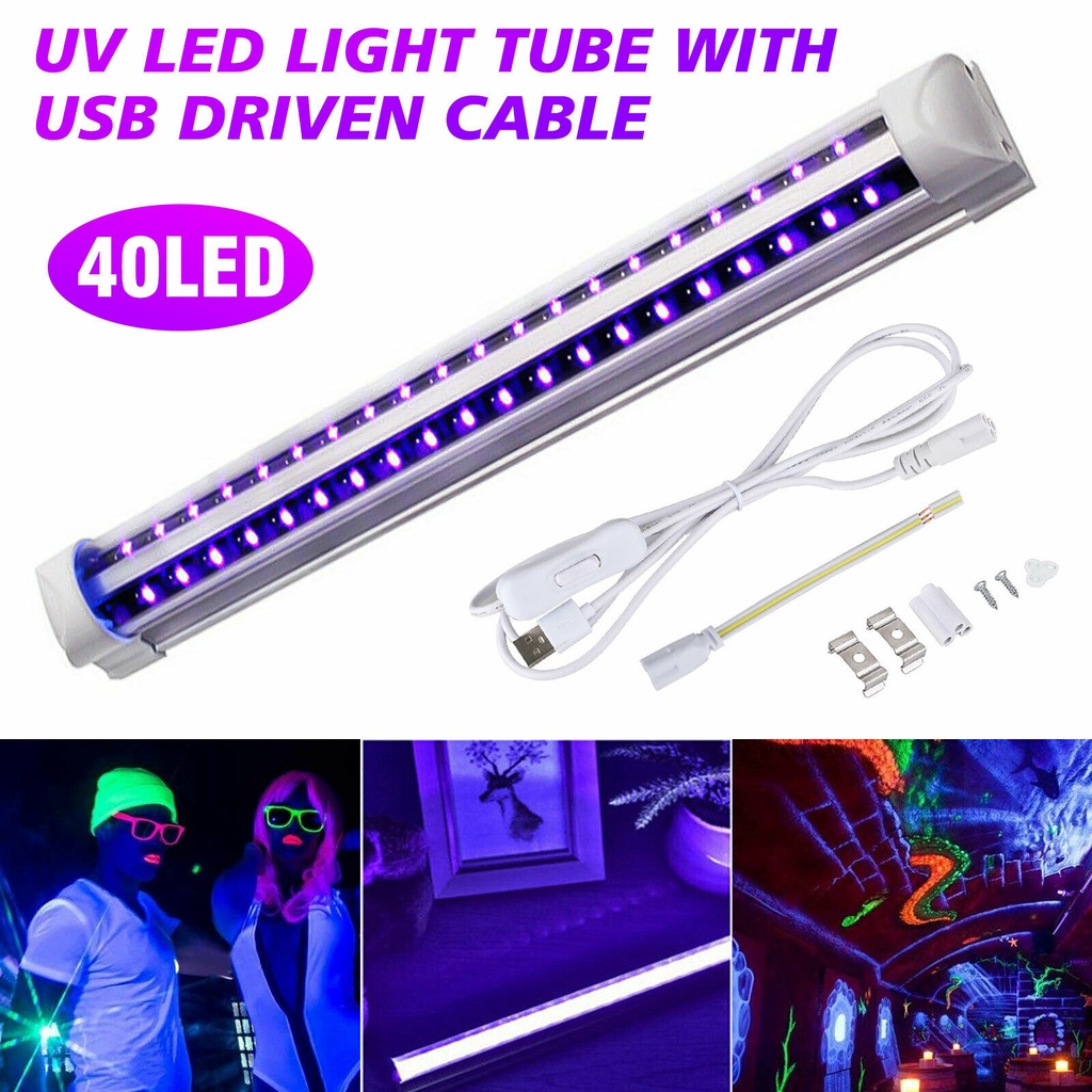 UV LED Black Lamp Aplstar 10W Portable Blacklight Lamp for Stain ...