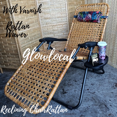 Abaka Reclining chai Folding Chair Rattan | Shopee Philippines