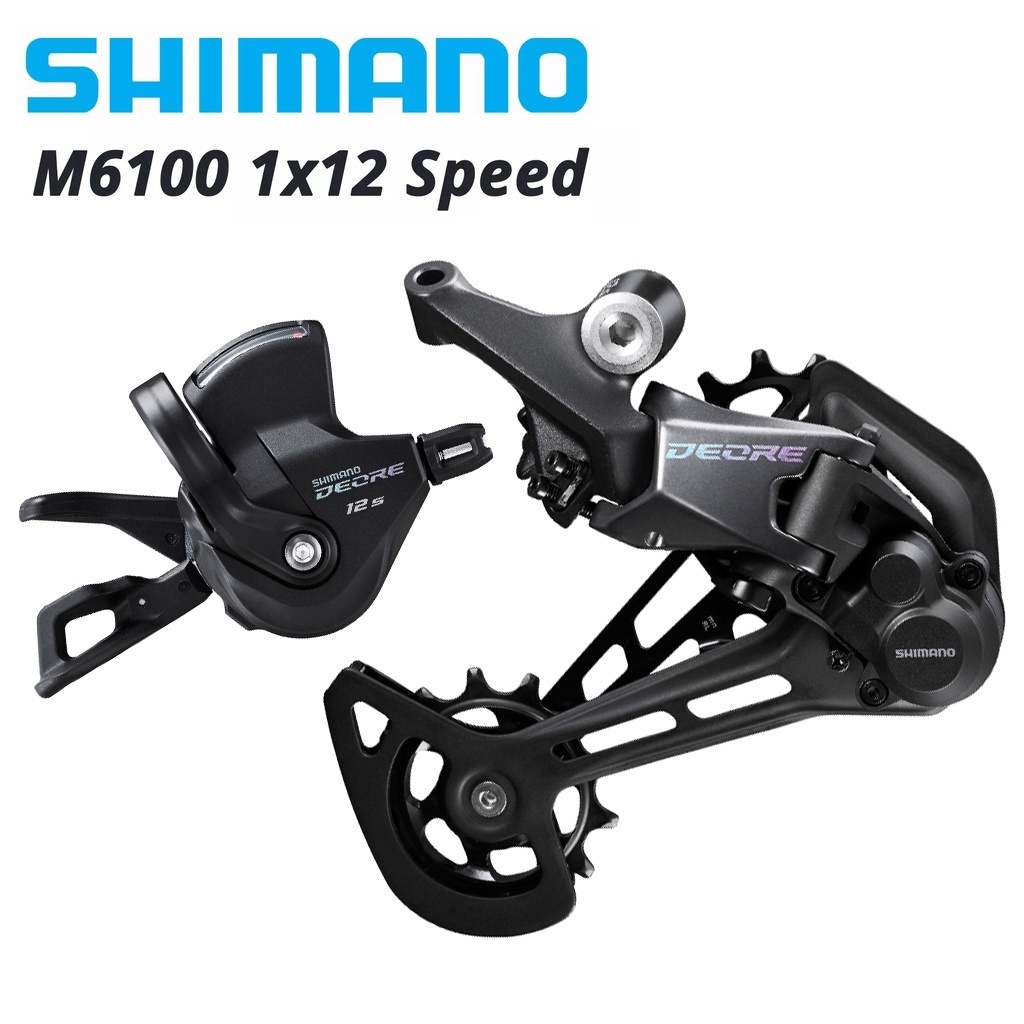 【New product】[Malaysian spot] SHIMANO DEORE M6100 12s Groupset SL M6100 SHIFT LEVER RD M6100 SGS ...