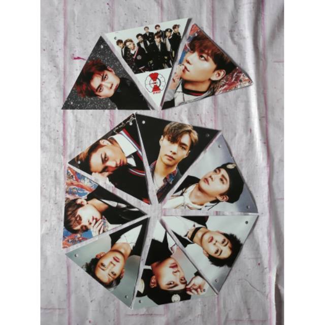 Garland/bunting Flag Kpop EXO Mess up My Tempo (Allegro) | Shopee ...