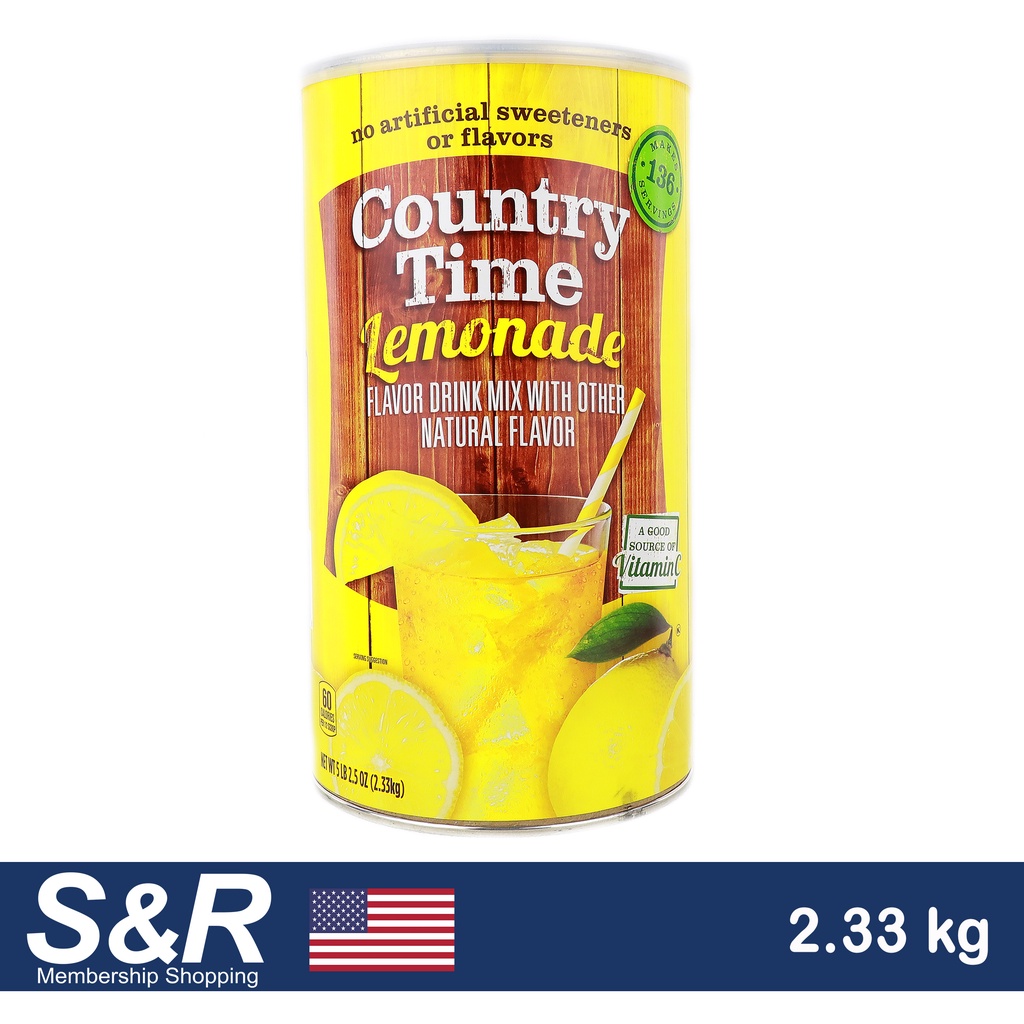 Country Time Lemonade Powder Drink Mix 2.33kg Exp: Oct 22, 2024 ...