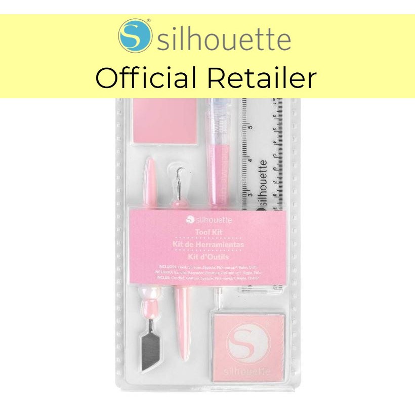 Pink Silhouette Tool Kit 6/Pc | Shopee Philippines