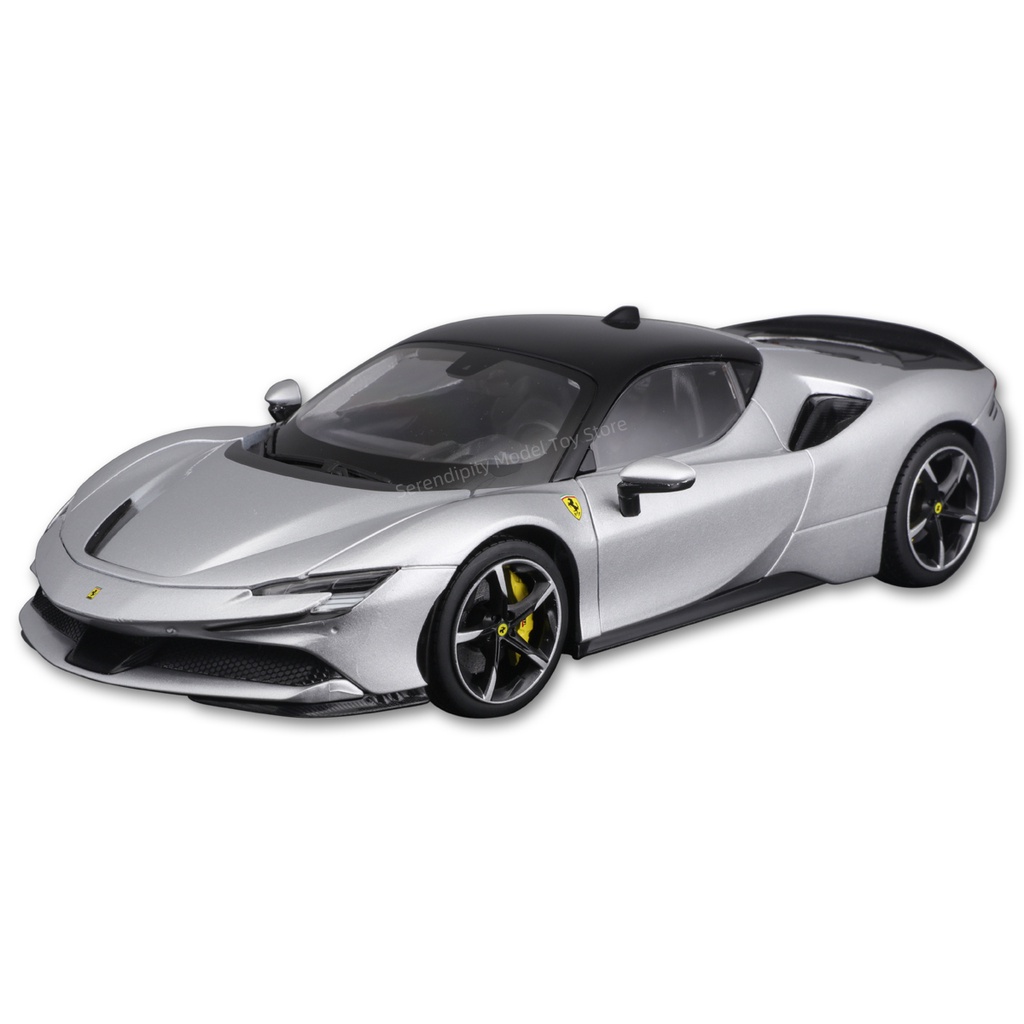 Bburago 1:18 Ferrari SF90 Stradale Assetto Fiorano Grey Signature ...
