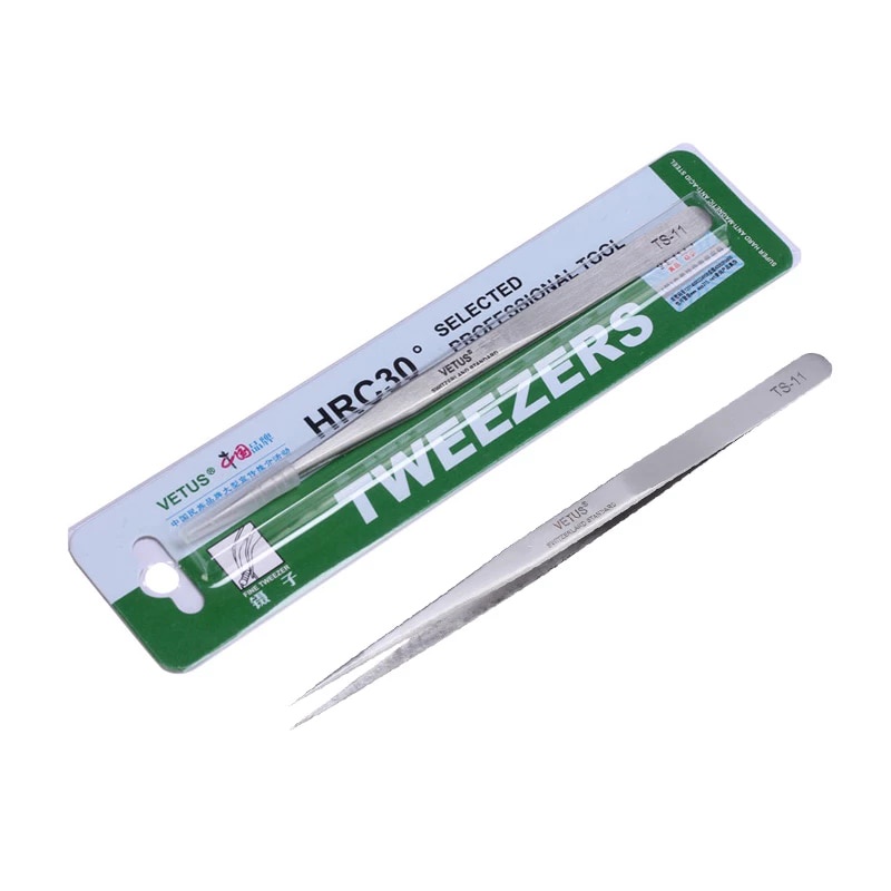 LBT TS-11 Stainless steel industrial anti-static tweezers | Shopee ...