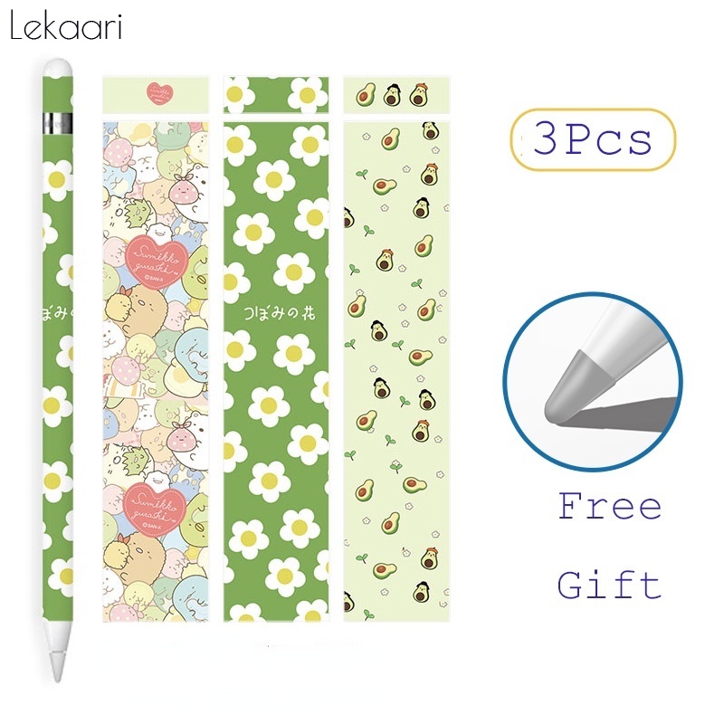 Cartoon Stickers for Apple Pencil Gen 1 Pen Decoration Protective Paper ...